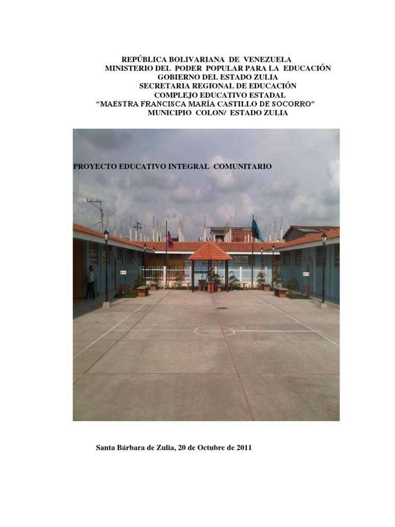 E.B.E. Mtra Francisca María Castillo de Socorro | PDF | Comunidad | Verdad
