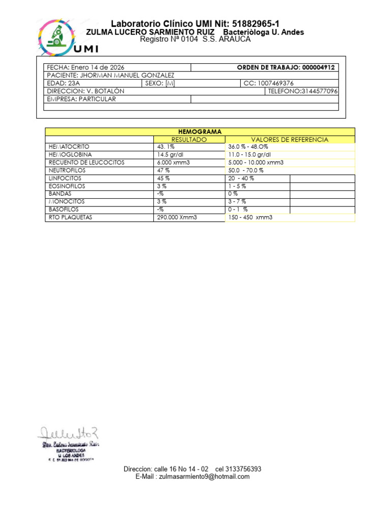 Jhorman Manuel Gonzalez | PDF