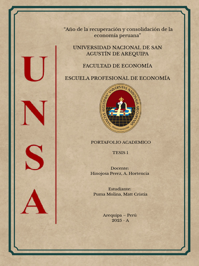 Matt Puma Molina Portfolio Academico | PDF | Hipótesis | Science