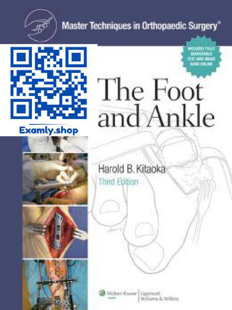 Textbook Master Techniques in Orthopaedic Surgery The Foot and Ankle ...