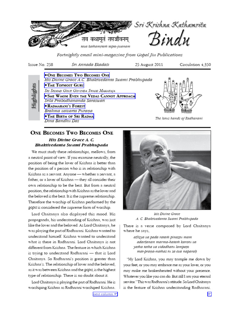 Sri Krishna Kathamrita - Bindu258 | PDF | Krishna | Hinduism