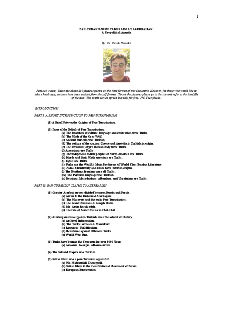 Pan Turanism | PDF | Rumi | Iran
