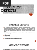 Catalogue of Garment Defects with Images | PDF | Textiles | Seam (Sewing)