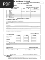 Annual Leave Carry Over Application Form | PDF | Finance & Money Management