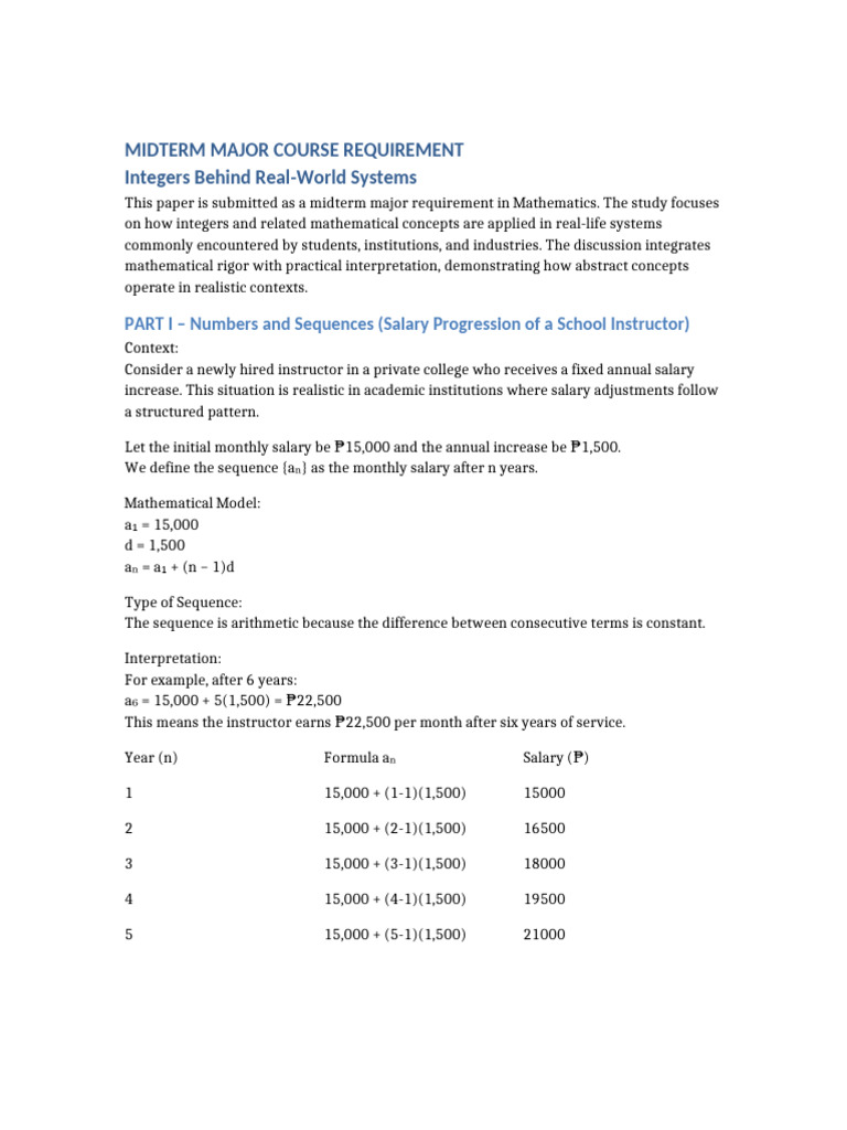 Integers Behind Real World Systems ULTRA DETAILED | PDF | Factorization ...