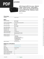APC SRT5KXLI UPS Specifications | PDF | Electrical Engineering ...