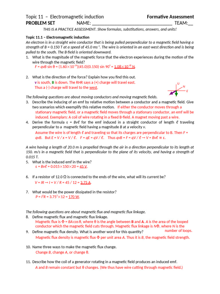 Topic 11 Problem Set 2016 Answer Key | PDF | Capacitor ...