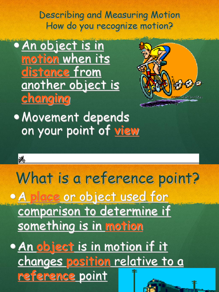7th Grade Chapter 1 Motion Powerpoint Notes - Compress | PDF | Velocity ...