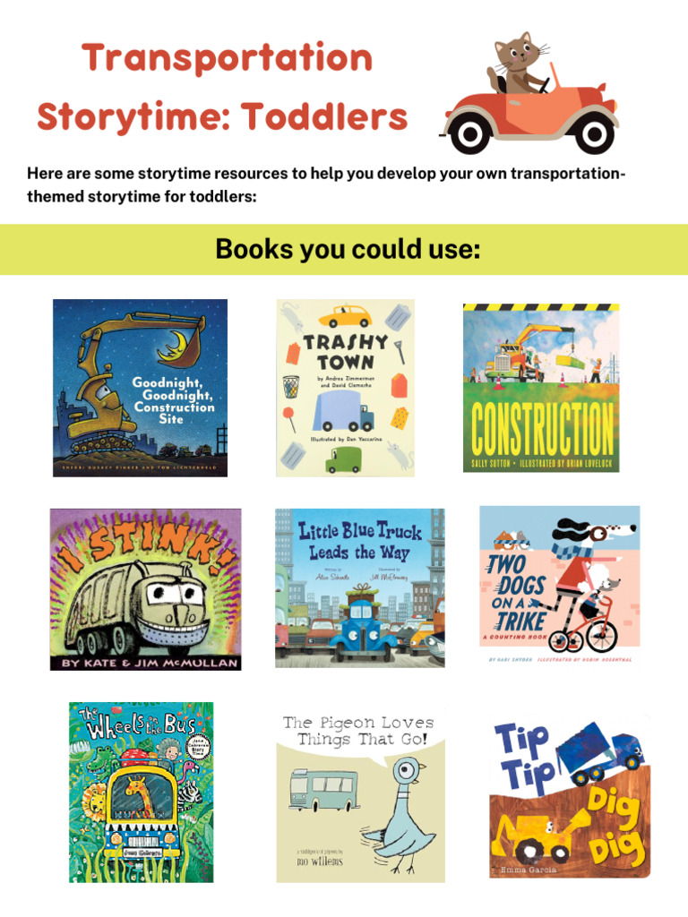 Story Transportation Storytime | PDF