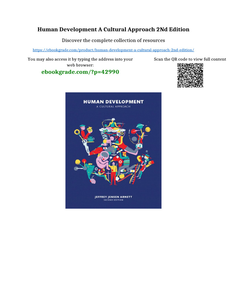 Human Development A Cultural Approach 2nd Edition PDF Available | PDF ...