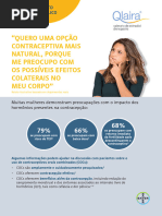 Bula Selene | PDF | Anticoncepcionais | Pílula anticoncepcional