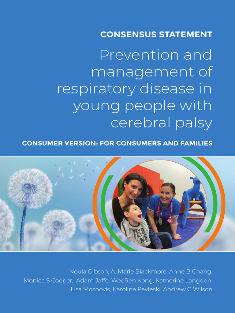 CP Consensus Statement - Consumer Version | PDF | Cerebral Palsy ...