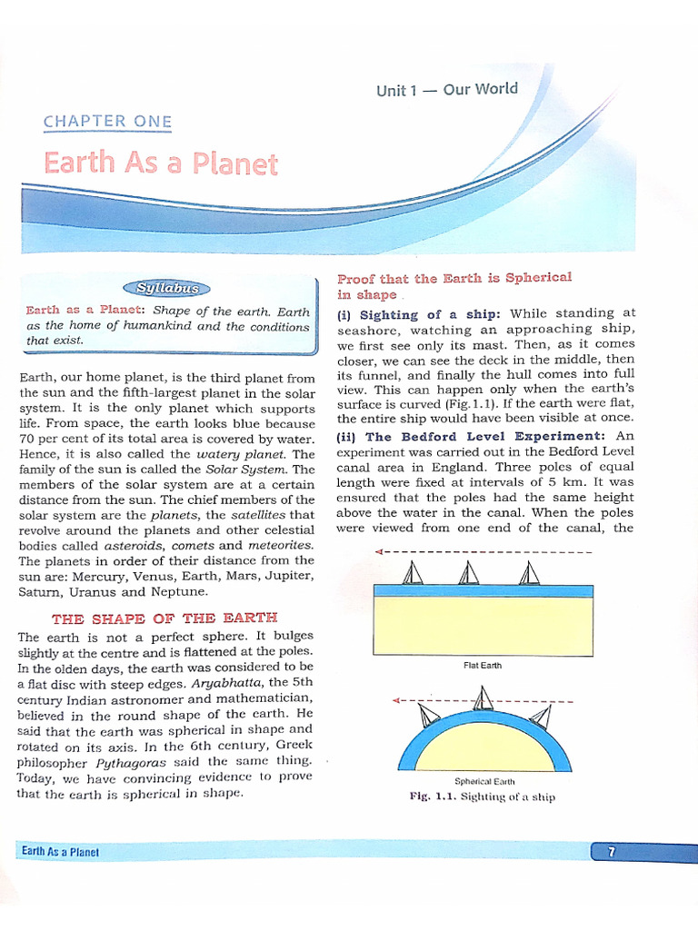 Grade 9 Geo Ch-1 | PDF