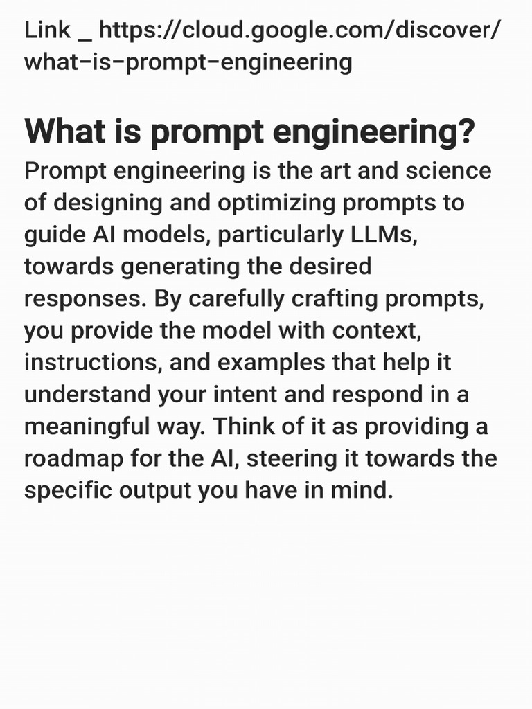 Google AI Prompt Engineering - 260217 - 194422 | PDF