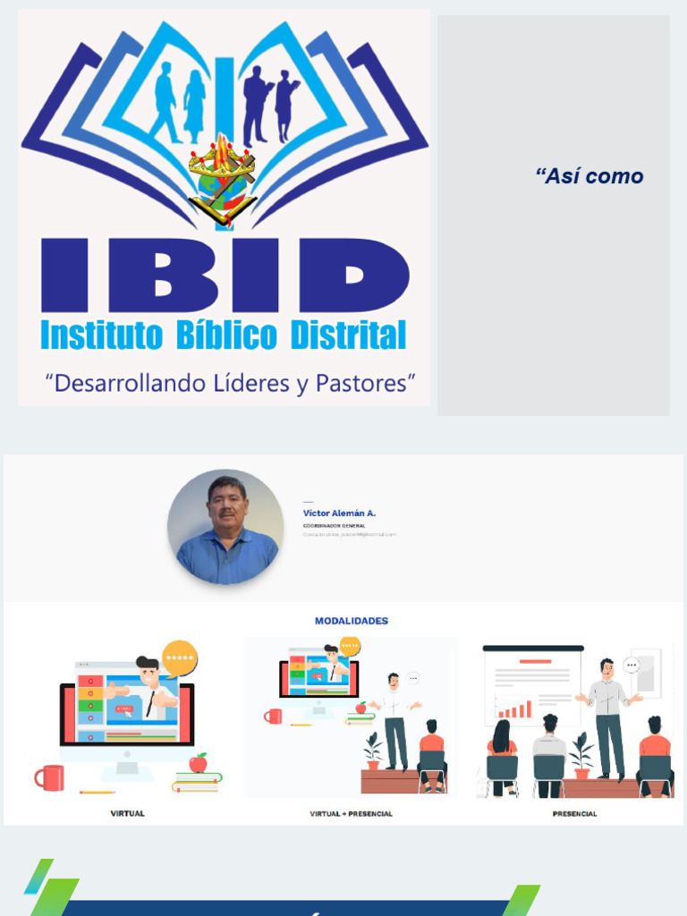 Descripcion Ibid | PDF | Iglesia cristiana | Don espiritual