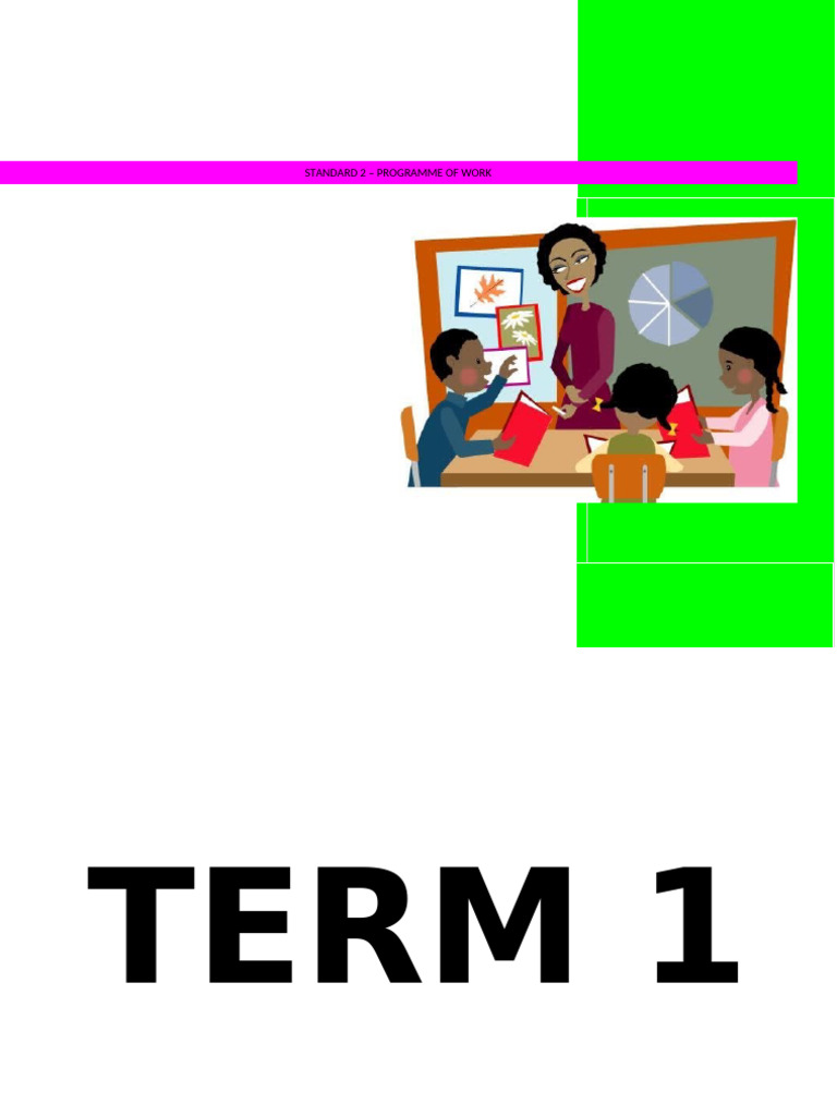 Standard 2 SCHEME OF WORK TERM 1, 2, 3 | PDF | Phonics | English Language