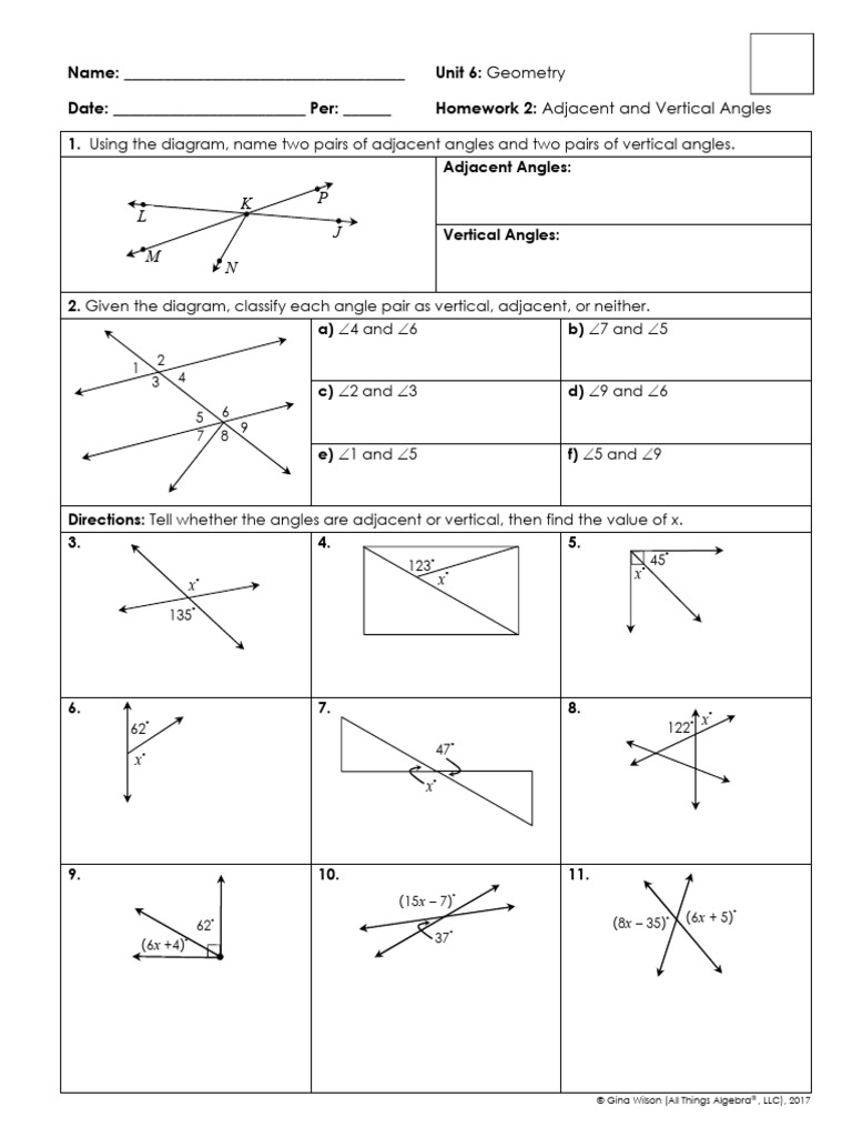 Unit 6 - Geometry1 | PDF