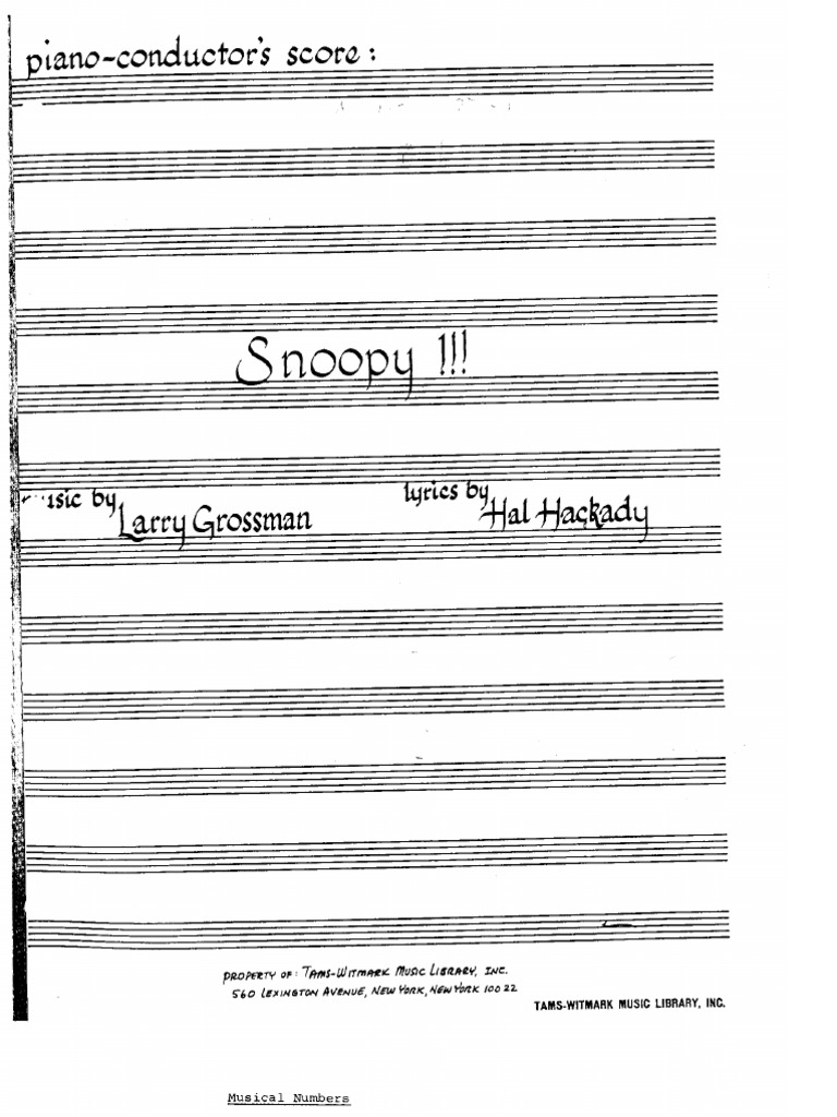 Snoopy | PDF