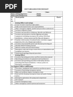 Ship Familiarization Checklist | PDF | Manufactured Goods