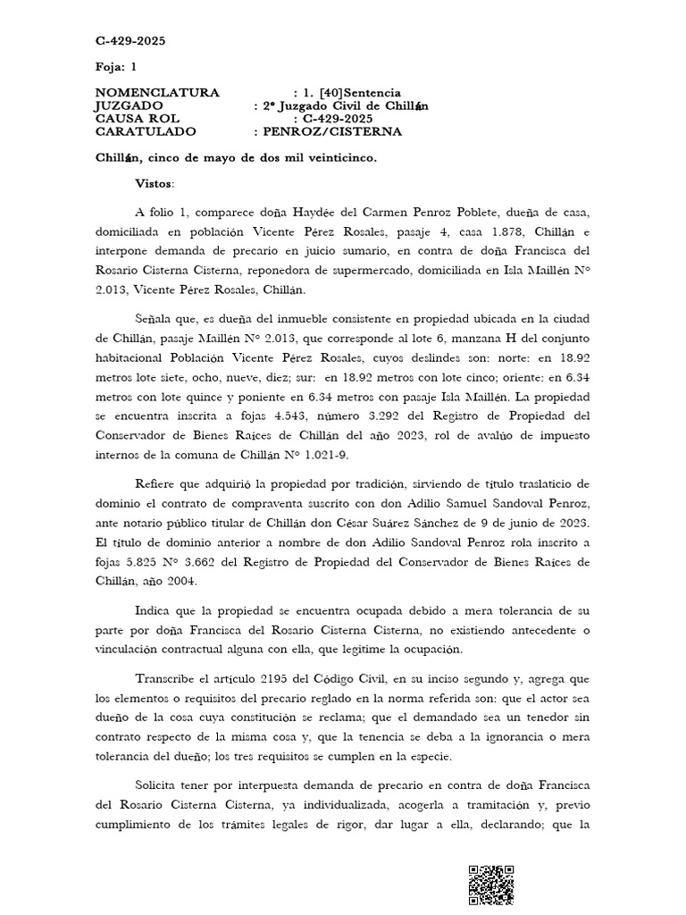 Precario | PDF | Justicia | Crimen y violencia