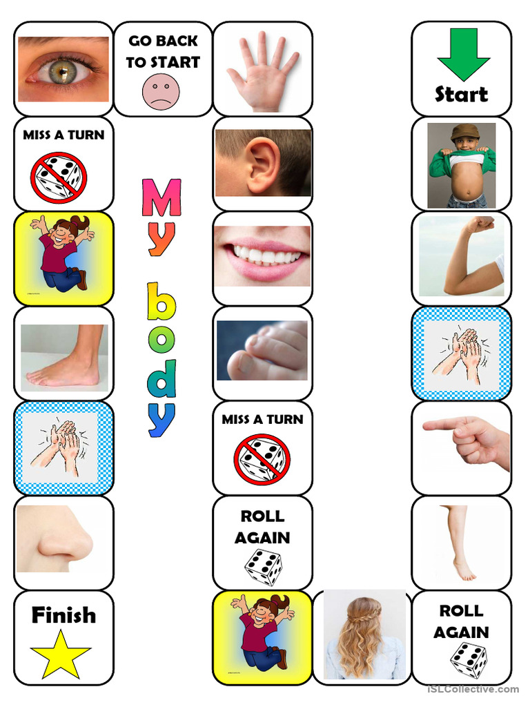 Body Parts Boardgame | PDF