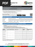 GEMS Option Change Application Form | PDF | Gemstone | General Practitioner