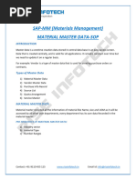 SAP Material Creation Process Guide | PDF | Technology & Engineering