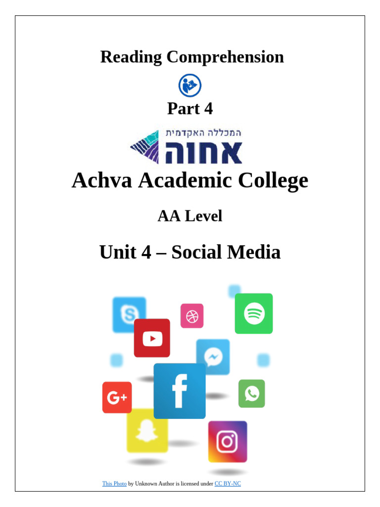AA Unit 4 Part 4 - Reading Comprehension | PDF | Opinion Poll ...