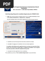 BIPARD Departmental Exam Registration Guide | PDF