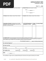 USMCA Certificate of Origin Instructions | PDF | International Business ...
