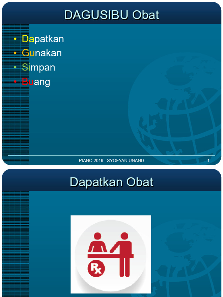 Kuliah 3 Dagusibu Obat | PDF