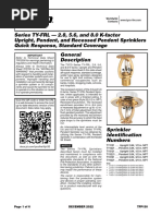 Tyco TY-FRB Sprinkler Data Sheet | PDF | Fire Sprinkler System ...