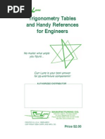 Zeus Engineering Reference Chart | PDF
