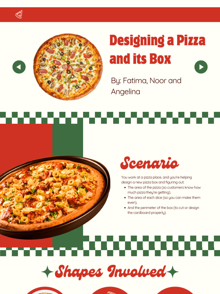 Geometry Project (Pizza) | PDF