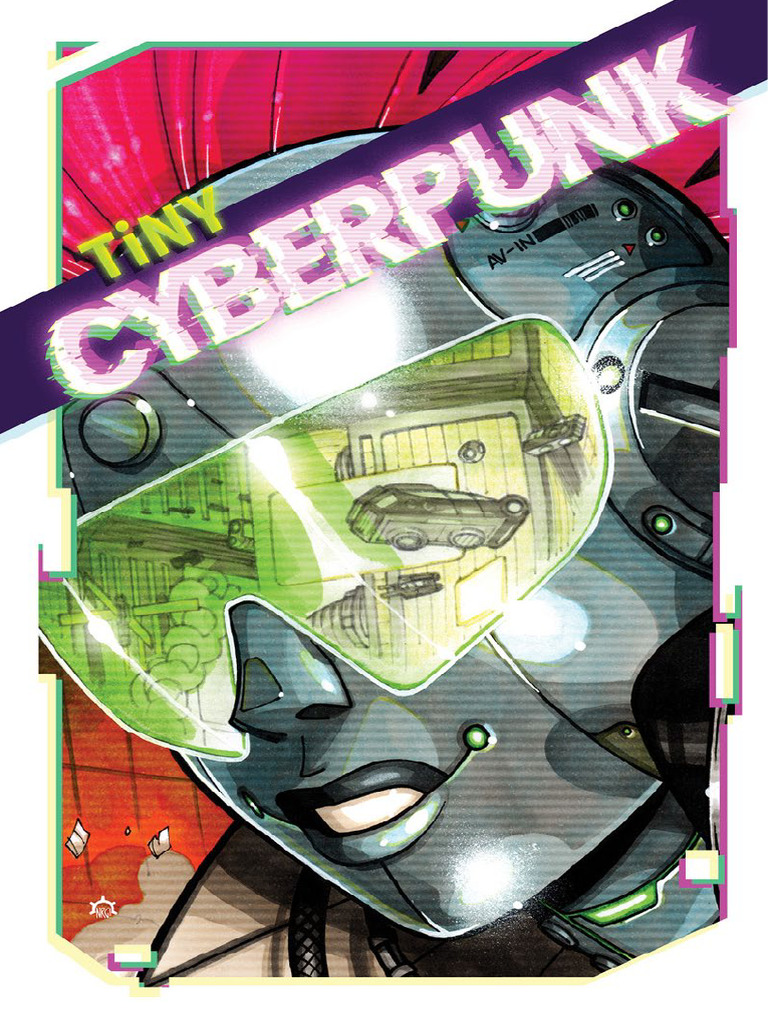Tiny d6 GKG Tiny Cyberpunk Core Rulebook OEF, 2025 02 05 GKG104 | PDF