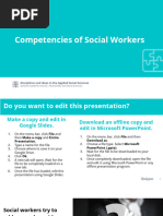 Social Worker Competence Application | PDF | Social Work | Competence ...