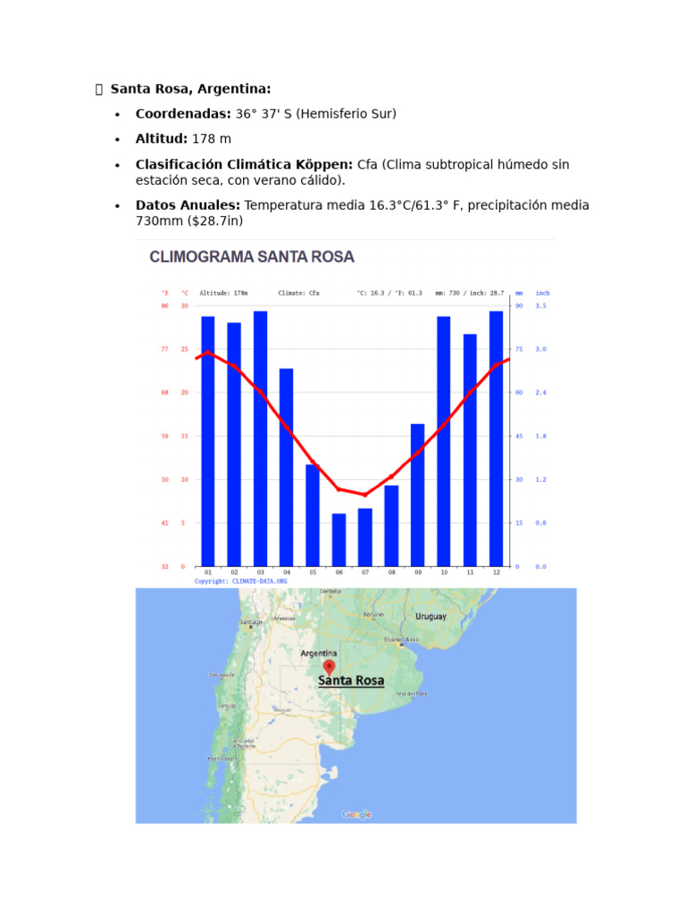 Analisis Climatologico | PDF | Clima templado | Clima oceánico