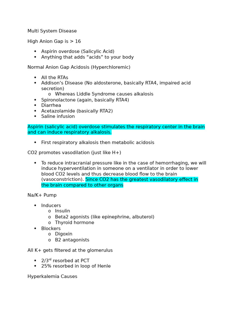 Multi System Disease | PDF | Hiv | Glucocorticoid