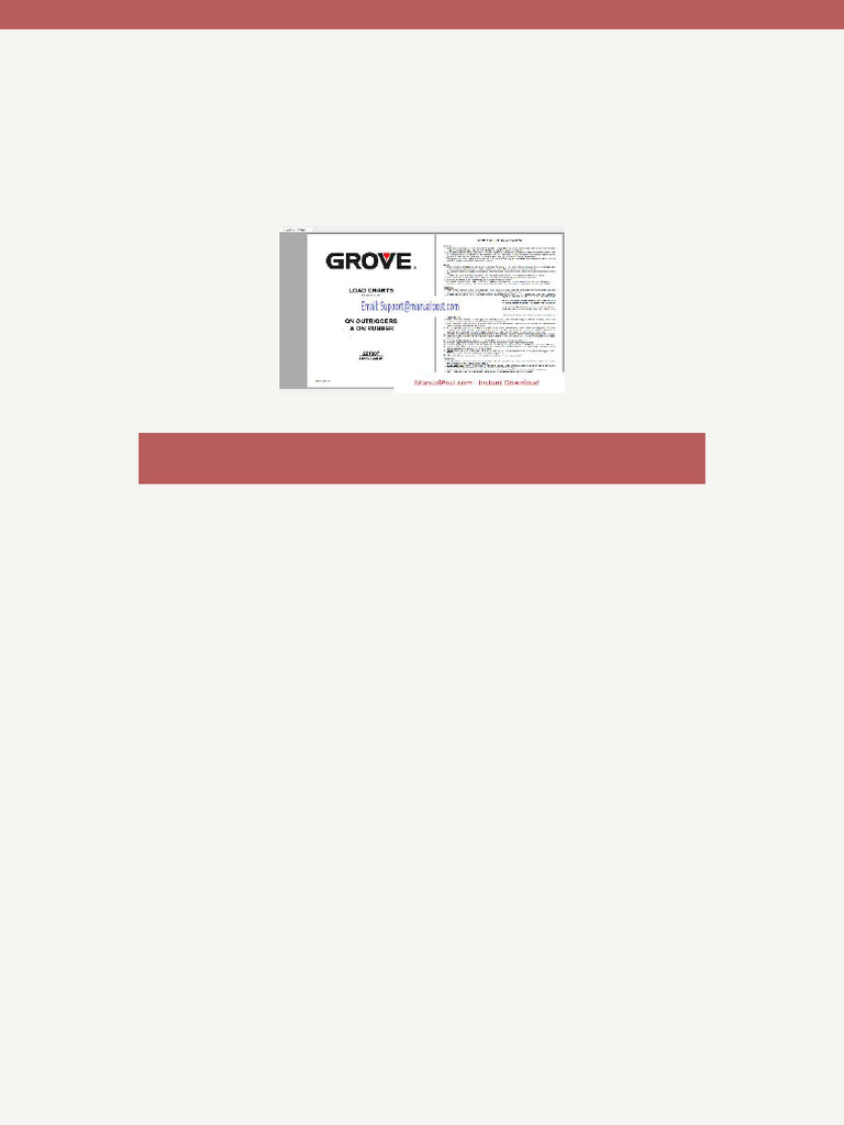 Grove Cranes Series RT 58b Shop Manuals | PDF