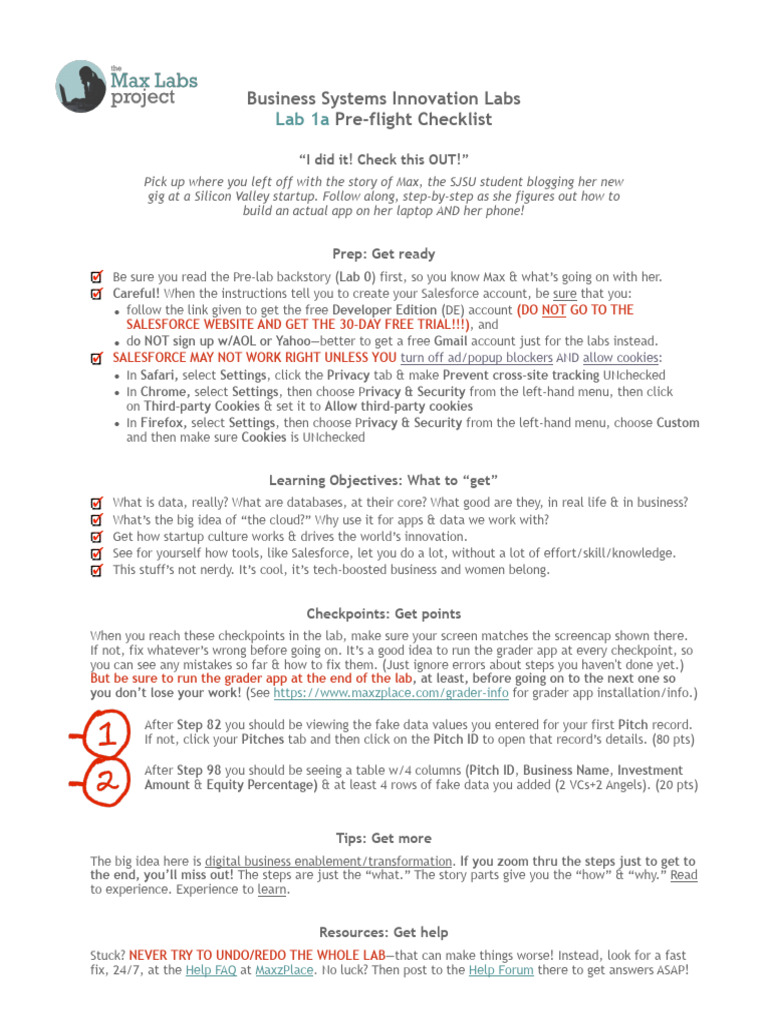 Lab 1a Packet-1 | PDF