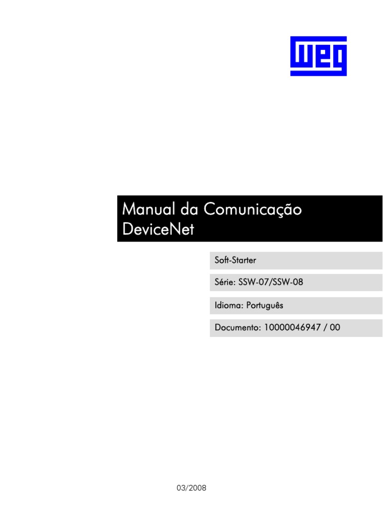 Manual Comunic Devicenet | PDF | Modelo OSI | Rede de computadores