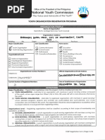 YORP: Youth Org Registration Guide | PDF | Youth