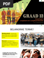 Life Vannie Jobless Graad 10 Uitsetting en Ont, Eeding | PDF