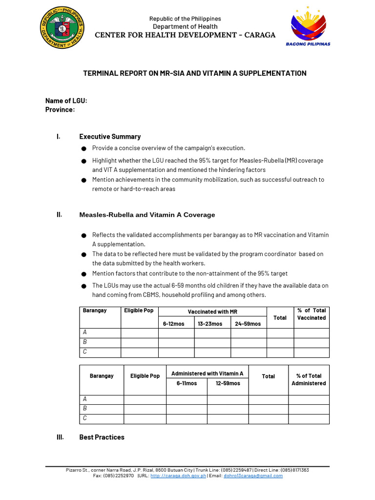 MR Sia Terminal Report | PDF | Immunology | Medicine