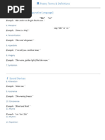Key Poetry Figures of Speech Guide | PDF | Poetry | Linguistics