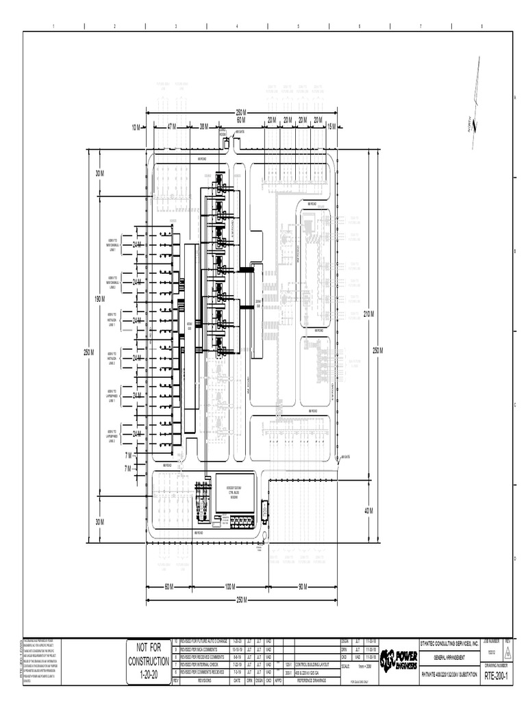 Rte 200 1 Rev 10 Layout | PDF | Electric Power