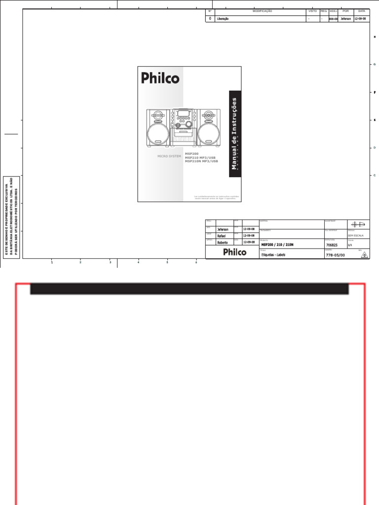 Manual - Micro System MSP 200 | PDF | Drive de disco rígido | Desperdício