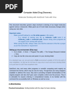 Schrodinger Docking and Preparation Guide | PDF