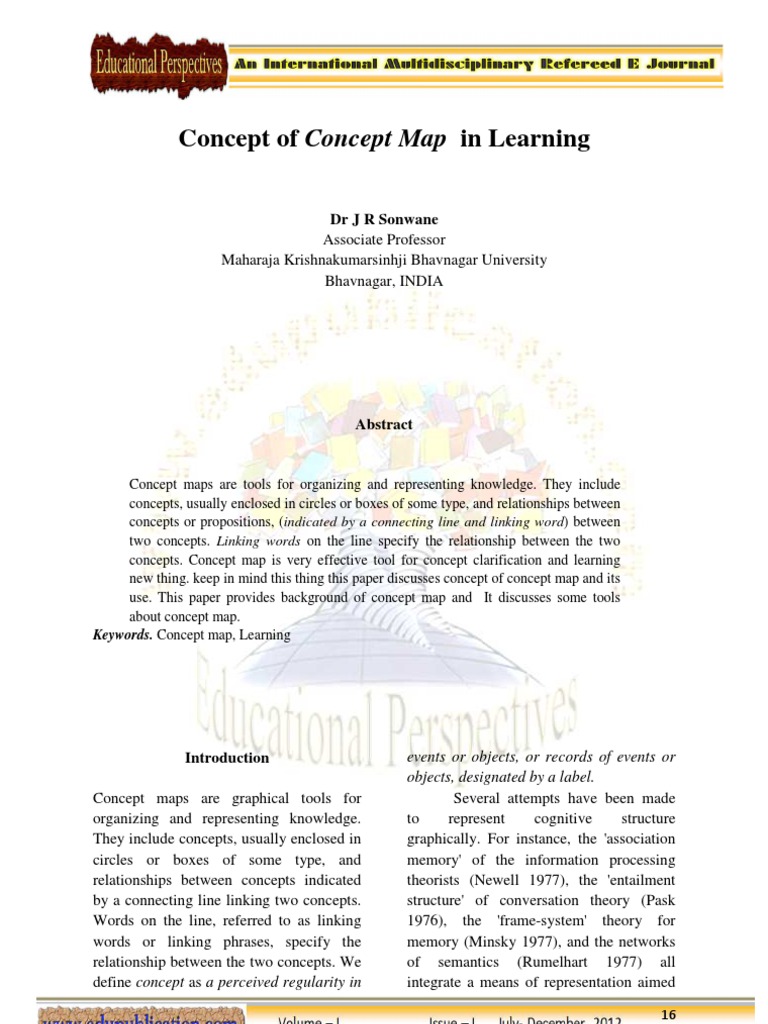 Concept Mapping in Education | PDF | Concept | Curriculum