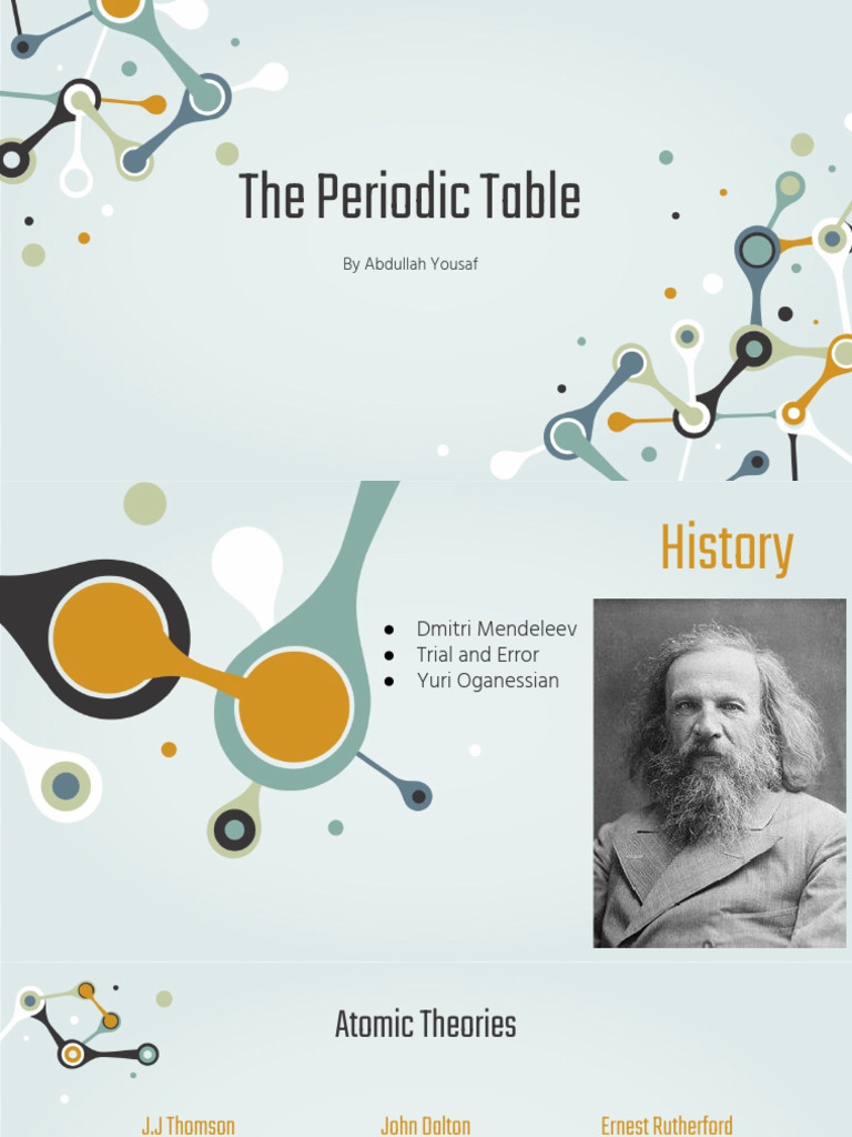 Periodic Table Presentation | PDF